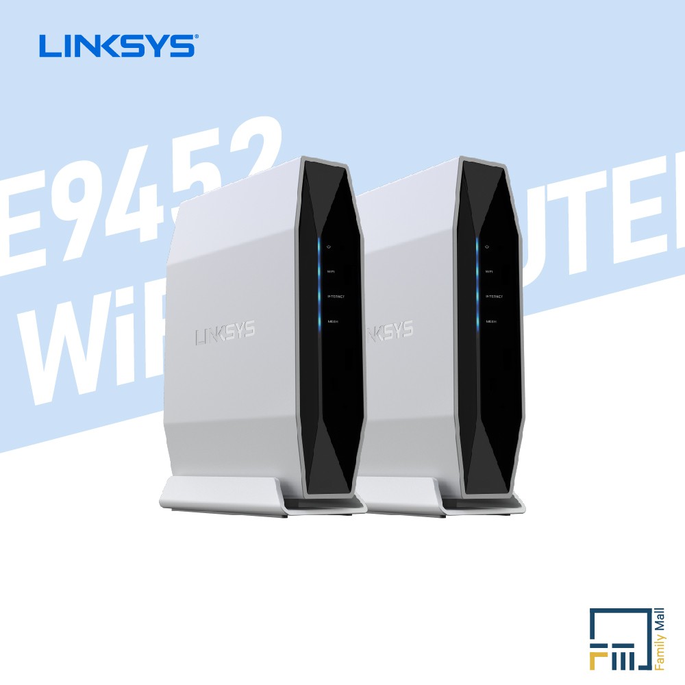 Linksys รุ่น E9452 Dual-Band AX5400 WiFi 6 EasyMesh™ Compatible Router 2-PK | Shopee Thailand