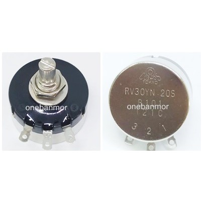 RV30YN 20S B101 100 OHM Carbon Potentiometer onebanmor | Shopee Thailand