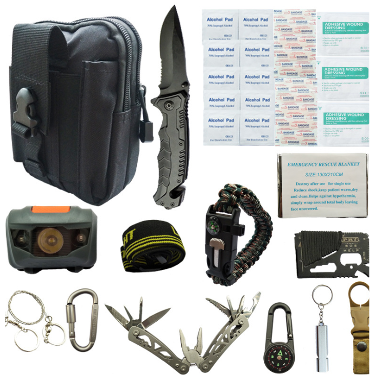 ชุดอุปกรณ์ยังชีพ SOS First Aid Kit BOX | Shopee Thailand