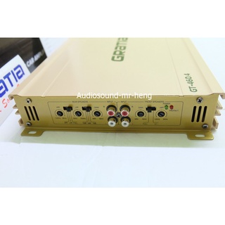 พาเวอแอม คลาสเอบี 4CH AB Gratia GT-460.4 500w*4 ระบบคลอสในตัว เสียงดี งานเกาหลี พร้อมใบประกัน ...