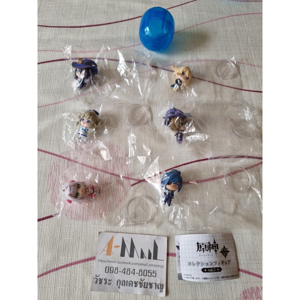 Bushiroad Creative - Gashapon Genshin Impact Capsule Collection Figure ...