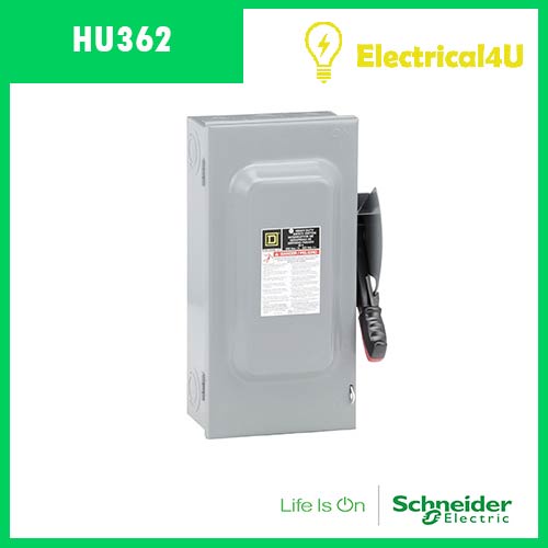 Schneider Electric HU362 เซฟตี้ สวิตซ์ แบบไม่มีฟิวส์ใช้เป็นสะพานไฟ ...