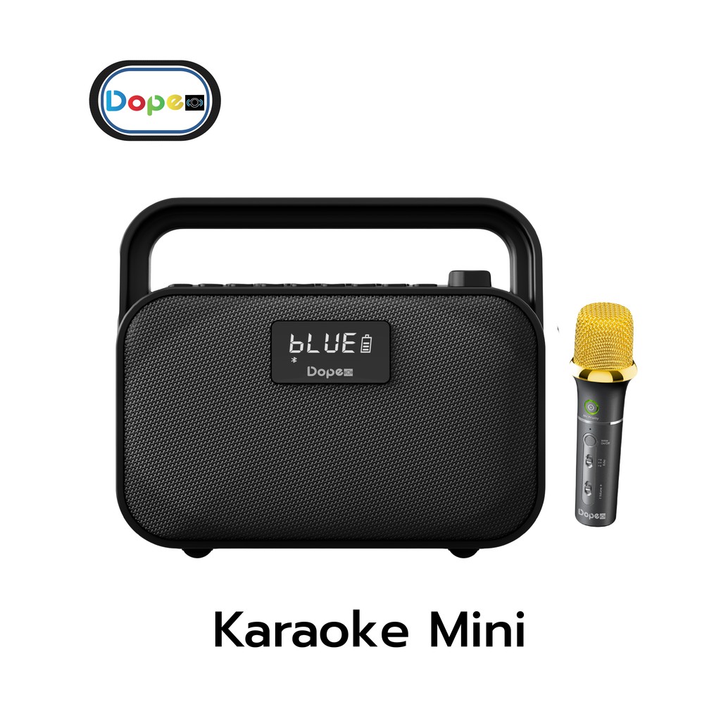 Dope Karaoke Mini ลำโพงคาราโอเกะ | Shopee Thailand
