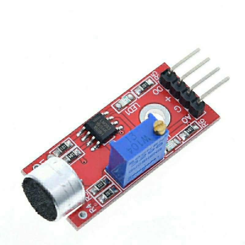 4pin Voice Sound Detection Sensor Module Microphone Transmitter Robot ...