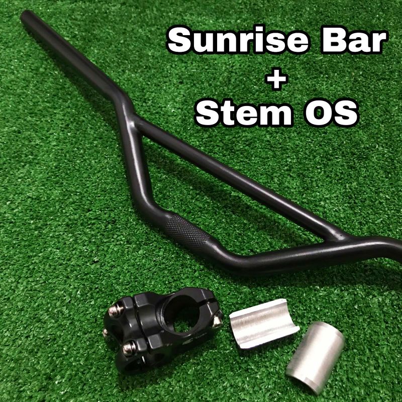 SUNRISE BAR HANDLEBAR SUNRISE MTB BMX BIKE FEDERAL COMMUTER BIKE FIXIE ...