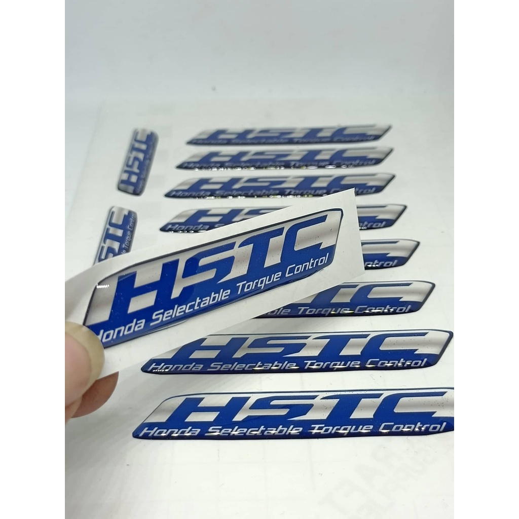 สติกเกอร์ตราสัญลักษณ์ Hstc pcx 160 | สติกเกอร์นูน Hstc HOLOGRAM | Viral ...