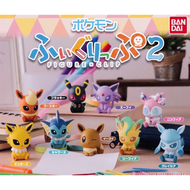Gashapon pokemon figure and clip ครบชุด | Shopee Thailand