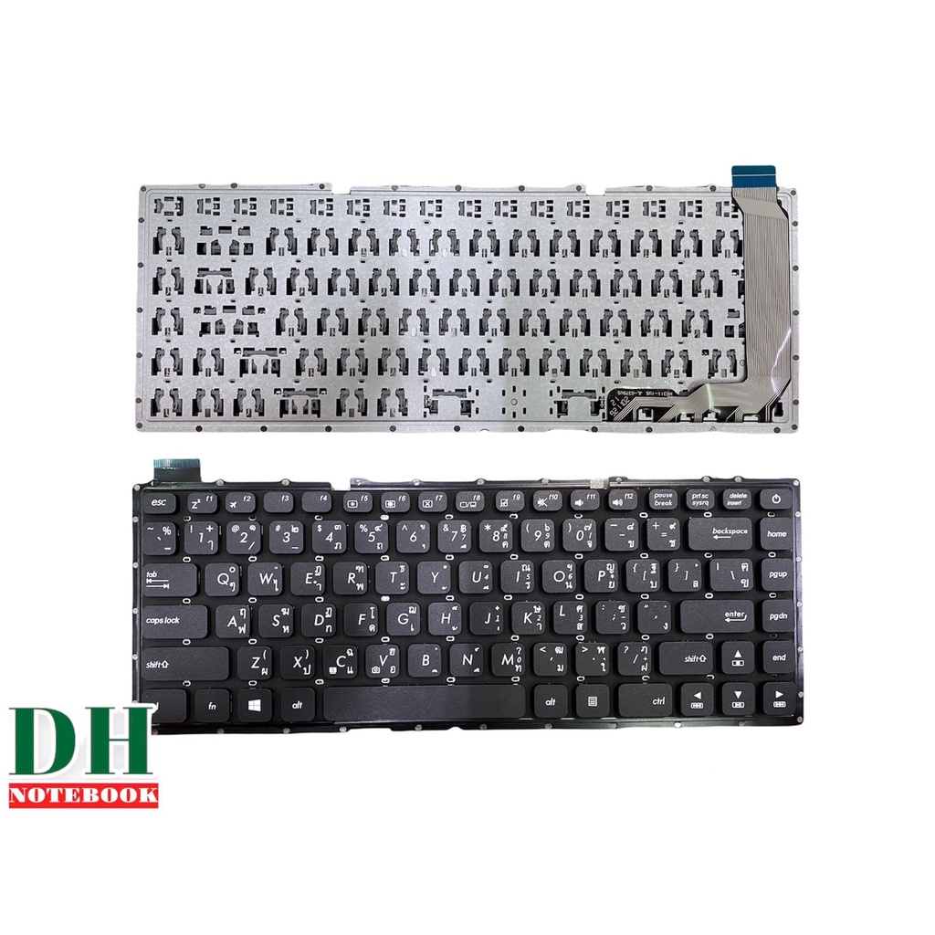 คีย์บอร์ดโน๊ตบุ๊ค keyboard Asus X441 X441S X441SA X441SC X441U X441B X441UA X441UV K441 K441S ...