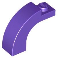 [1211] ชิ้นส่วนเลโก้ Lego Part Arch 1 x 3 x 2 Curved Top (6005, 92903 ...