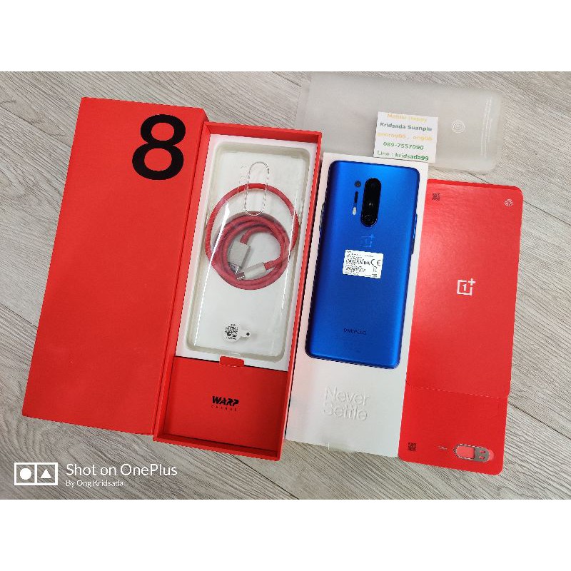OnePlus 8 Pro Ram 12gb Rom 256gb มือ2 ศูนย์ไทย สี Ultramarine Blue สวย ...