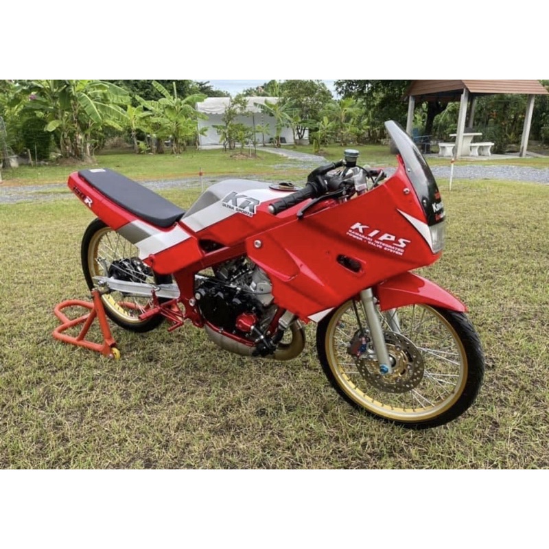 Kawasaki KIPS KR150 ZSR150 STRIPE STICKER KR150 R 1989 | Shopee Thailand