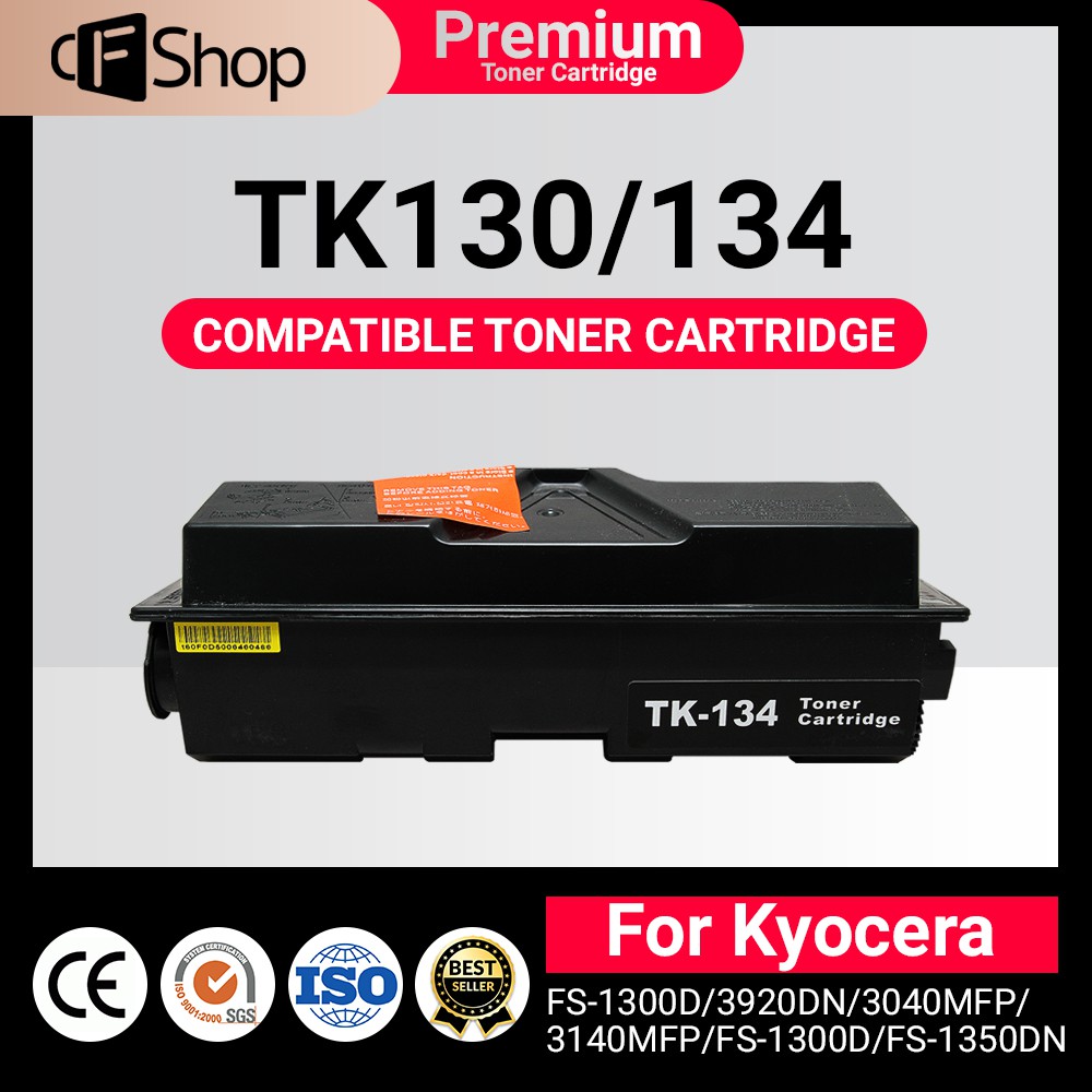 TK-134/134/TK134/TK130/TK-130/130 For Kyocera FS-3920DN,3040MFP,3140MFP ...