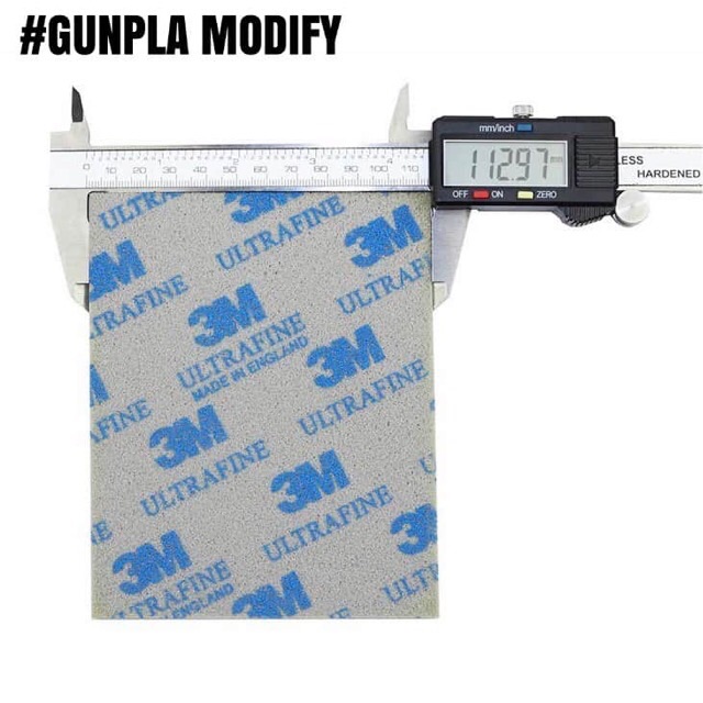 3M ฟองน้ำกระดาษทราย (ของแท้) ความละเอียด SUPERFINE ULTRAFINE MICROFINE ...