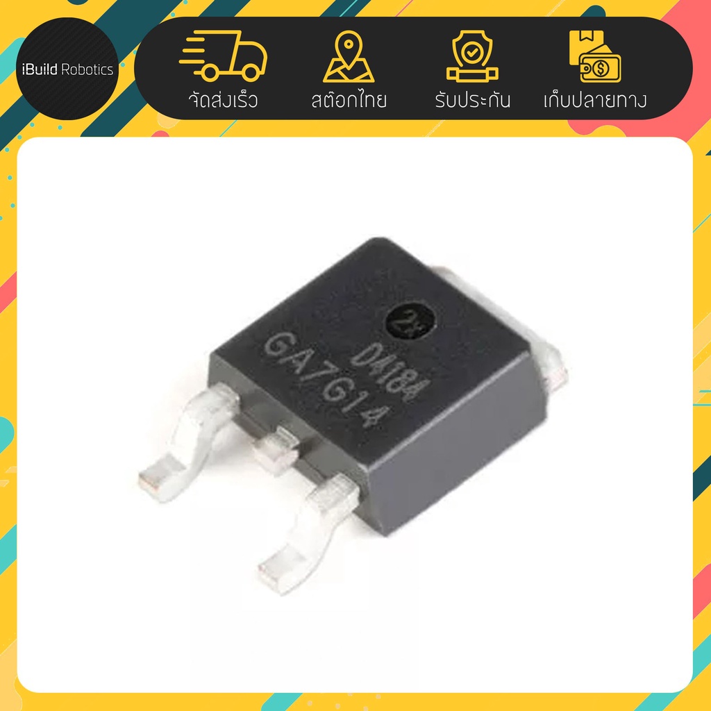 AOD4184 40V 50A logic gate N-Channel MOSFET | Shopee Thailand