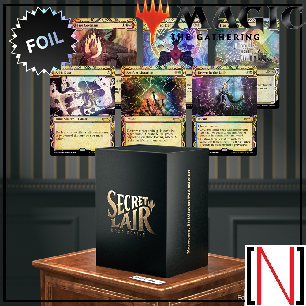 [MTG] Secret Lair : Showcase : Strixhaven Foil or Non Foil [ภาษาอังกฤษ ...