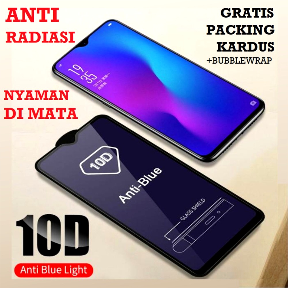 กระจกนิรภัย 10D 9H Realme Narzo 20A 20 Pro 50A 50A Prime Anti UV Anti Blue Light | Shopee Thailand