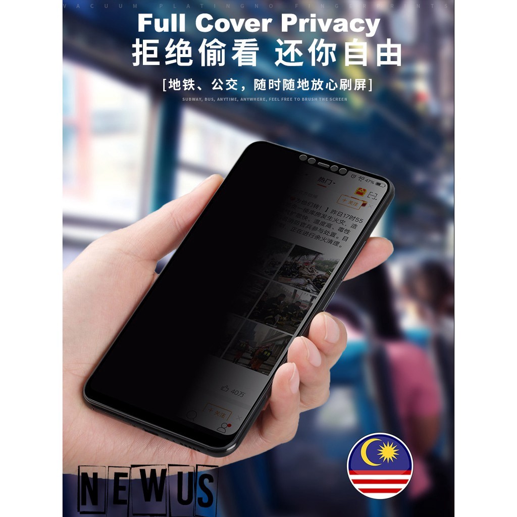 Xiaomi Mi Max 3 / Mix 2 / 2s / 3 ความเป็นส่วนตัว 2.5D กระจกนิรภัย พรีเมี่ยม | Shopee Thailand