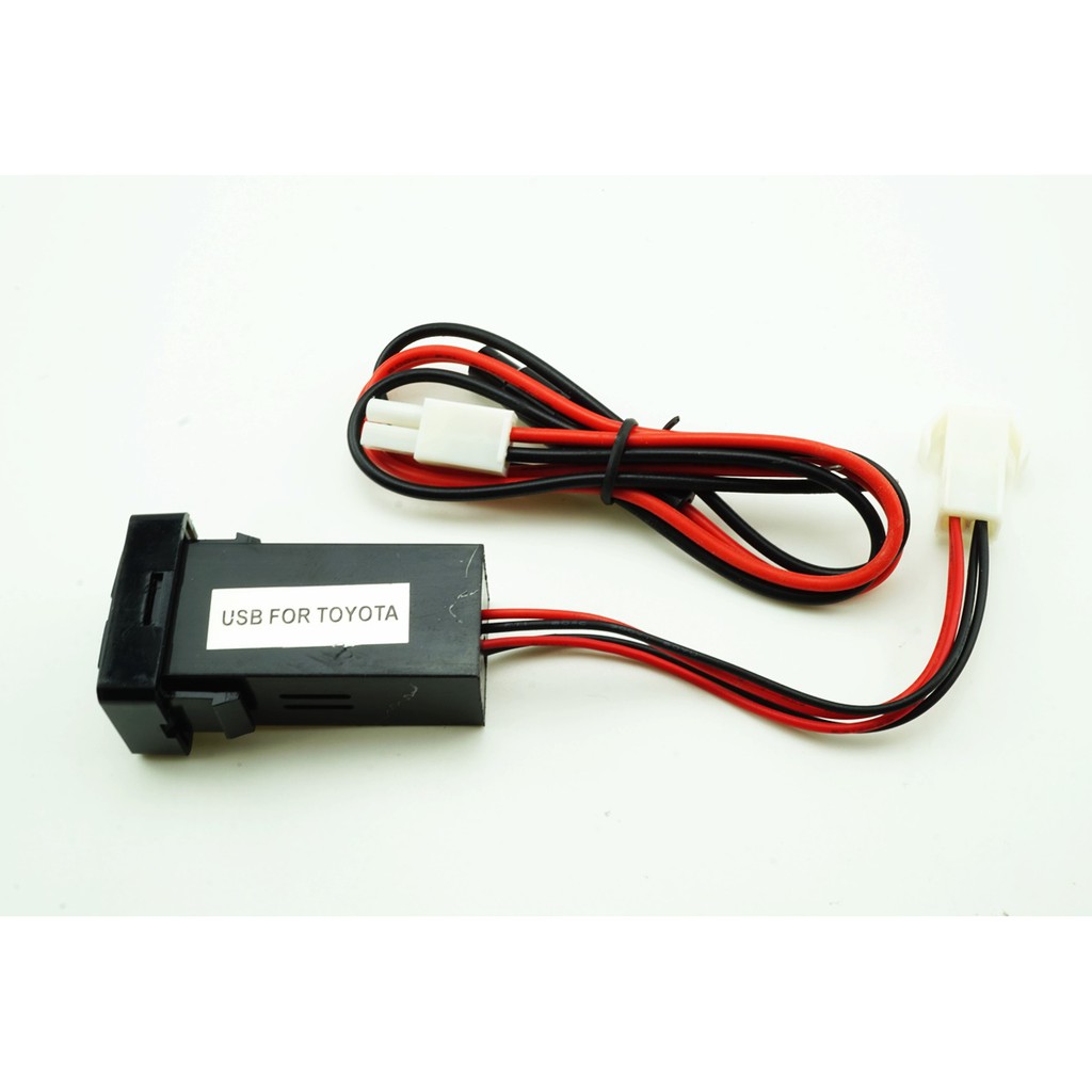 ปลั๊กชาร์จไฟ 12V 2.1A USB แบบ 2 ช่องสำหรับ TOYOTA REVO,FORTUNER ขนาด3 ...
