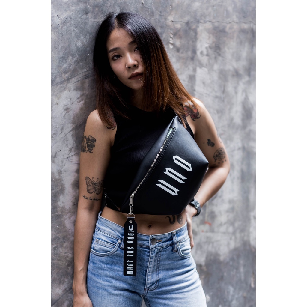 UNO Bag ลิขสิทธ์แท้ 100 % สี ดำBalck หนัง PU แท้ กันน้ำ | Shopee Thailand