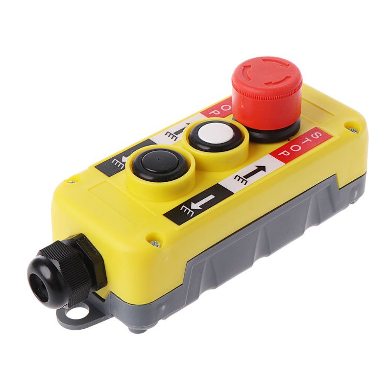 PCF* Waterproof Industrial Push Button Switch Emergency Stop for ...