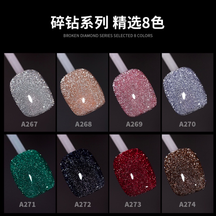 Gaoy สีแฟลช รุ่นใหม่ล่าสุด ขวดแดง 12 ml. รหัส A267-274 | Shopee Thailand