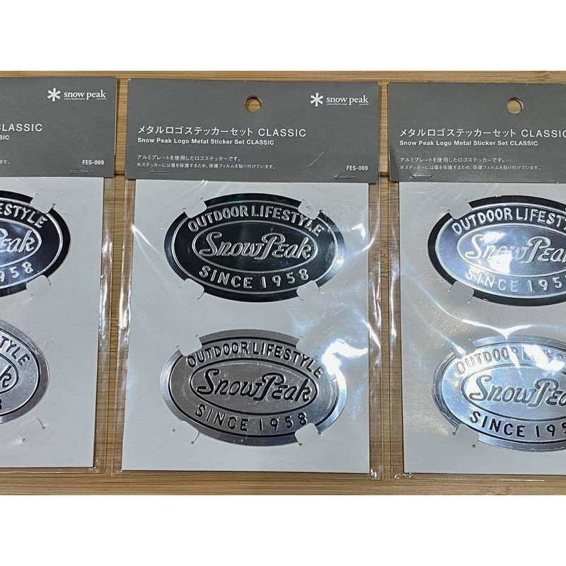 สติ๊กเกอร์ SNOW PEAK METAL LOGO STICKER LIMITED | Shopee Thailand