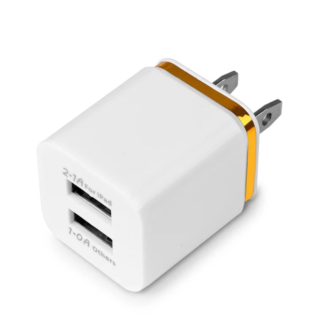 หัวชาร์จ Adapter USB 5V 1A 2port Usb | Shopee Thailand