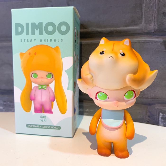 【ของแท้】โมเดลตุ๊กตาฟิกเกอร์ Popmart Dimoo Stray Animals Blind Box ...