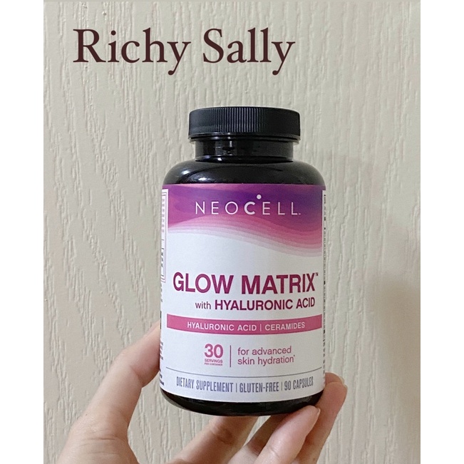 Neocell Glow Matrix Advanced Skin Hydrator 90 Capsules exp 05/23 ...