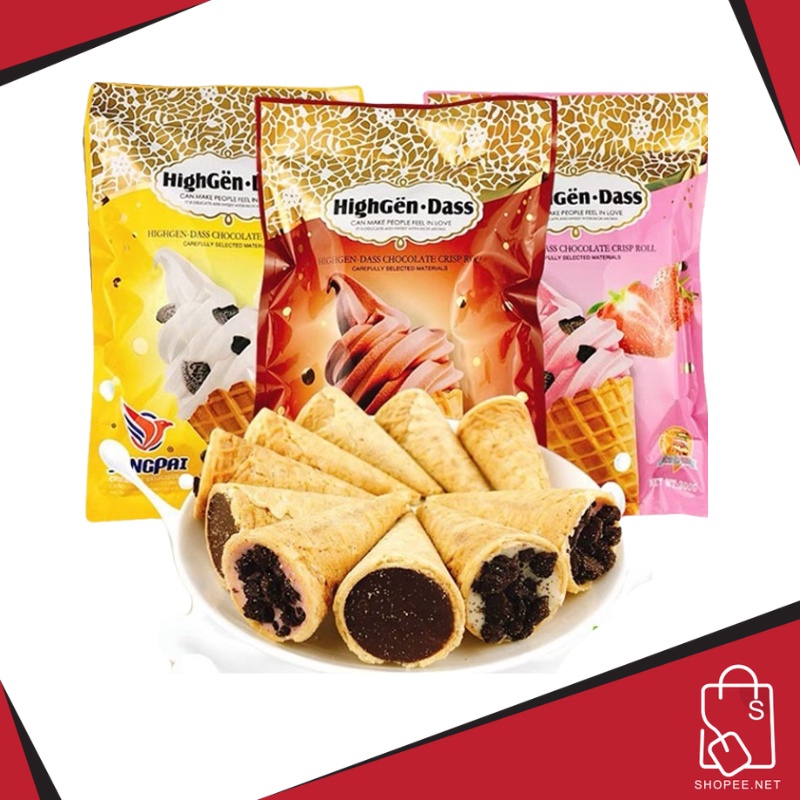 Highgen-Dass ไอติมแท่งกรอบ ขนมไอศกรีมสอดไส้บิสกิต [ถูกที่สุด พร้อมส่ง ...