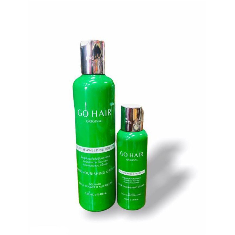 Go hair original โกแฮร์ ซิลกี้ ซีวีด นูเทรียน | Shopee Thailand