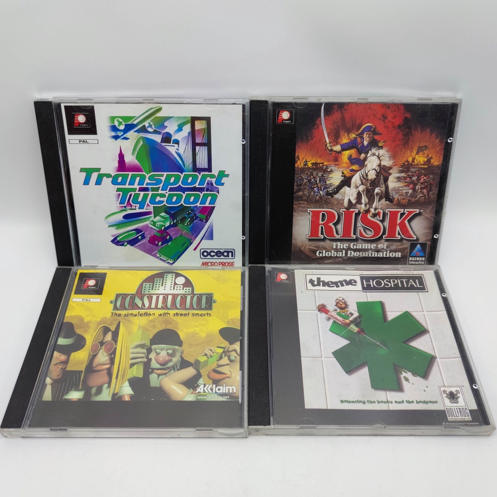 PS1 SET E12 รวม 4 เกมส์ แผ่นก๊อปปั้ม เช็คแผ่นสภาพดี ไม่ได้เปิดเทส ตาม ...