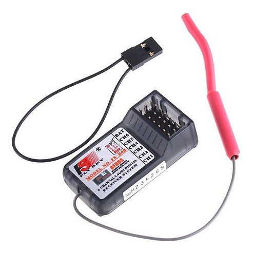 ีัรีซีฟ FS-R6B Fly Sky 6CH 2.4 GHz FS-i6/FS-i10/FS-GT2E/FS-GT2G/FS-T4B ...