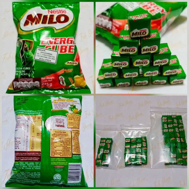 🔥ไมโลคิวบ์ ( Milo Cube ) รุ่นแบ่งขาย 10เม็ด , 20เม็ด , 40เม็ด 🍫☕ ...