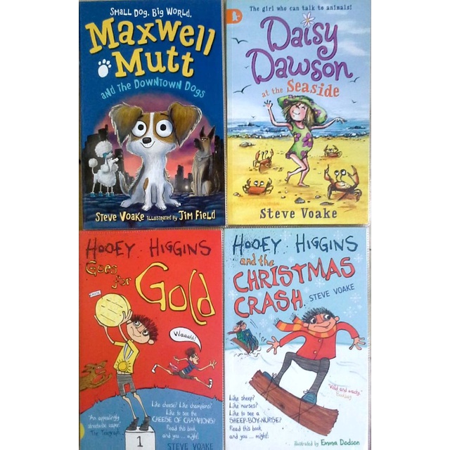 Hooey Higgins, Daisy Dawson and Maxwell Mutt by Steve Voake หนังสือมือ ...