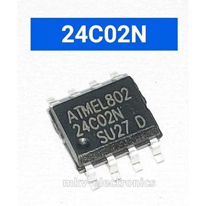 (1ตัว) 24C02N , 24C02 , SOP-8 , ไอซีเมมโมรี่ ไม่มีข้อมูล (รหัสสินค้าM01582) | Shopee Thailand
