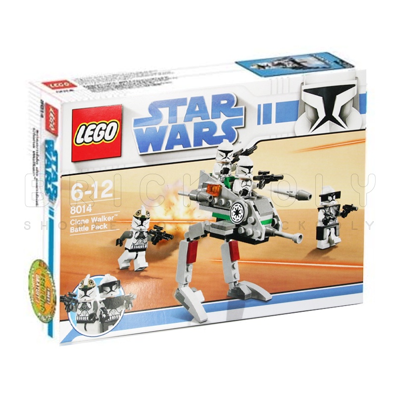 8014 : LEGO Star Wars Clone Walker Battle Pack (กล่องไม่สวย) | Shopee Thailand