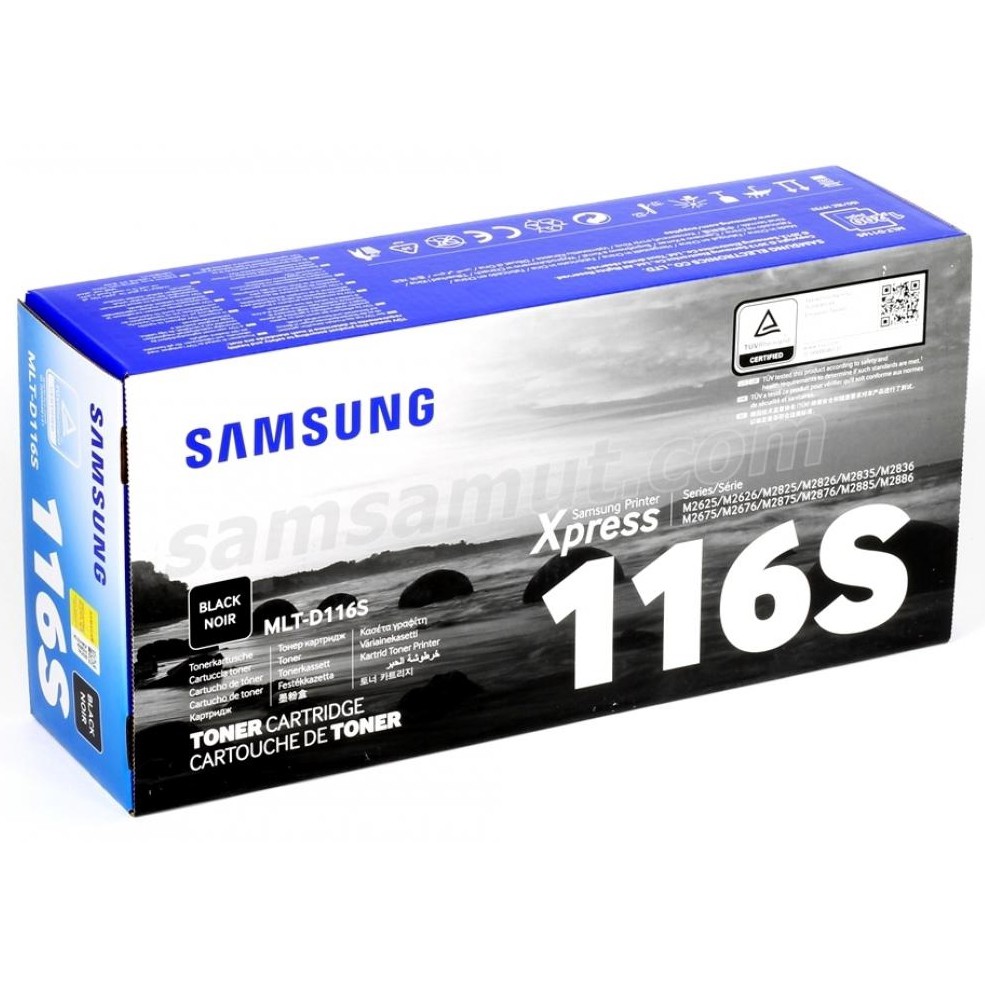 Samsung MLT-D116S หมึกโทนเนอร์แท้ มาตรฐาน Original ประกันศูนย์ M2625D ...