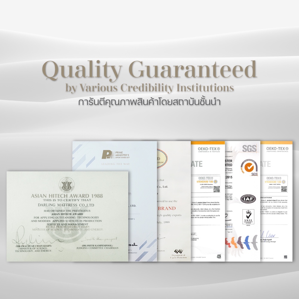 Darling Mattress ที่นอนดาร์ลิ่ง Two-tone Collection ชุดผ้าปูและผ้านวมนา ...