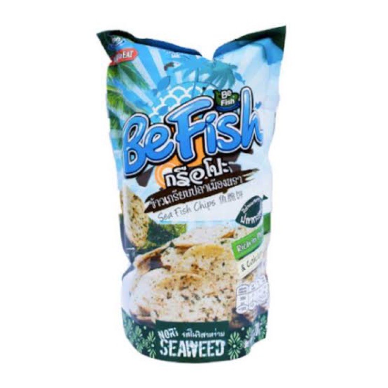 ข้าวเกรียบปลารสโนริสาหร่ายตราbefish | Shopee Thailand