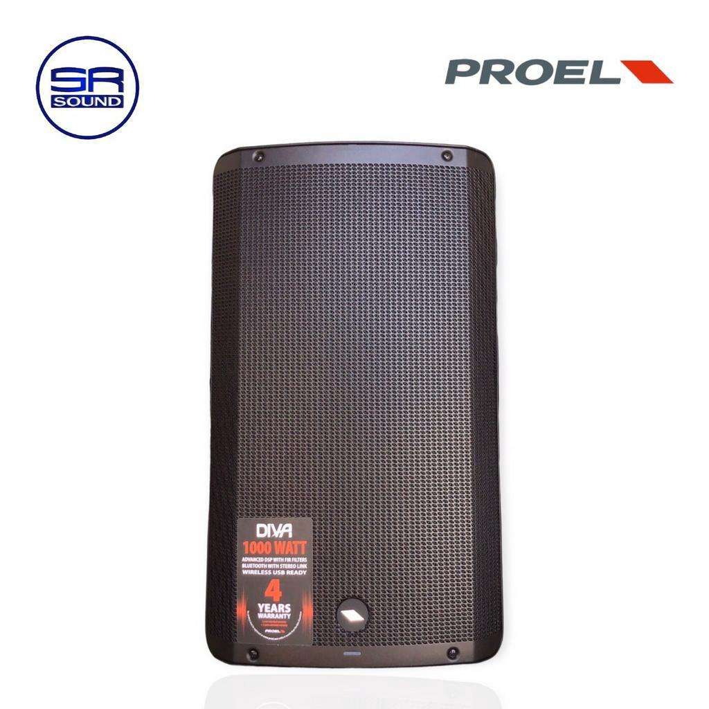 PROEL DIVA12A ลำโพง ACTIVE 12 นิ้ว 1000W / ราคาต่อ 1 ใบ (สินค้าของแท้ ประกันศูนย์ไทย) จำกัดออ ...