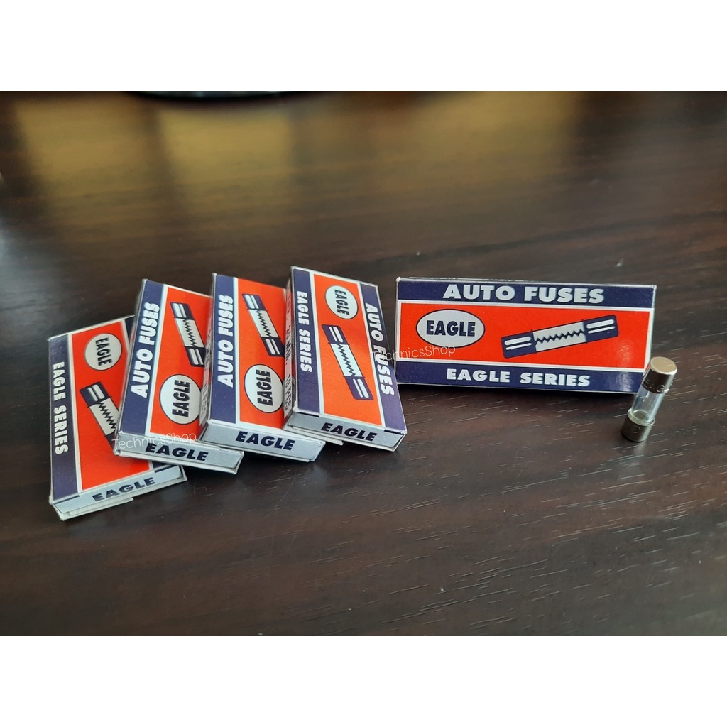 ฟิวส์หลอดแก้ว สั้น 0.5A,1A,2A,3A,5A,10A,15A,20A,30A 20 mm. AUTO FUSES ...