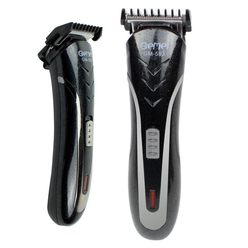 Gemei GM-593 3 in 1 ปัตตาเลี่ยนตัดผม ไร้สาย ดีไซน์ทันสมัย สวยงาม ใบมีด ...
