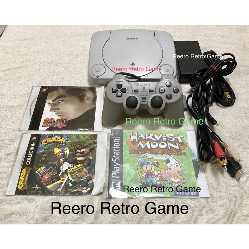 เครื่อง Playstation 1 Slim (Ps1) รุ่นบาง เล่นแผ่นแท้ แผ่นก๊อปได้ สภาพดี ...