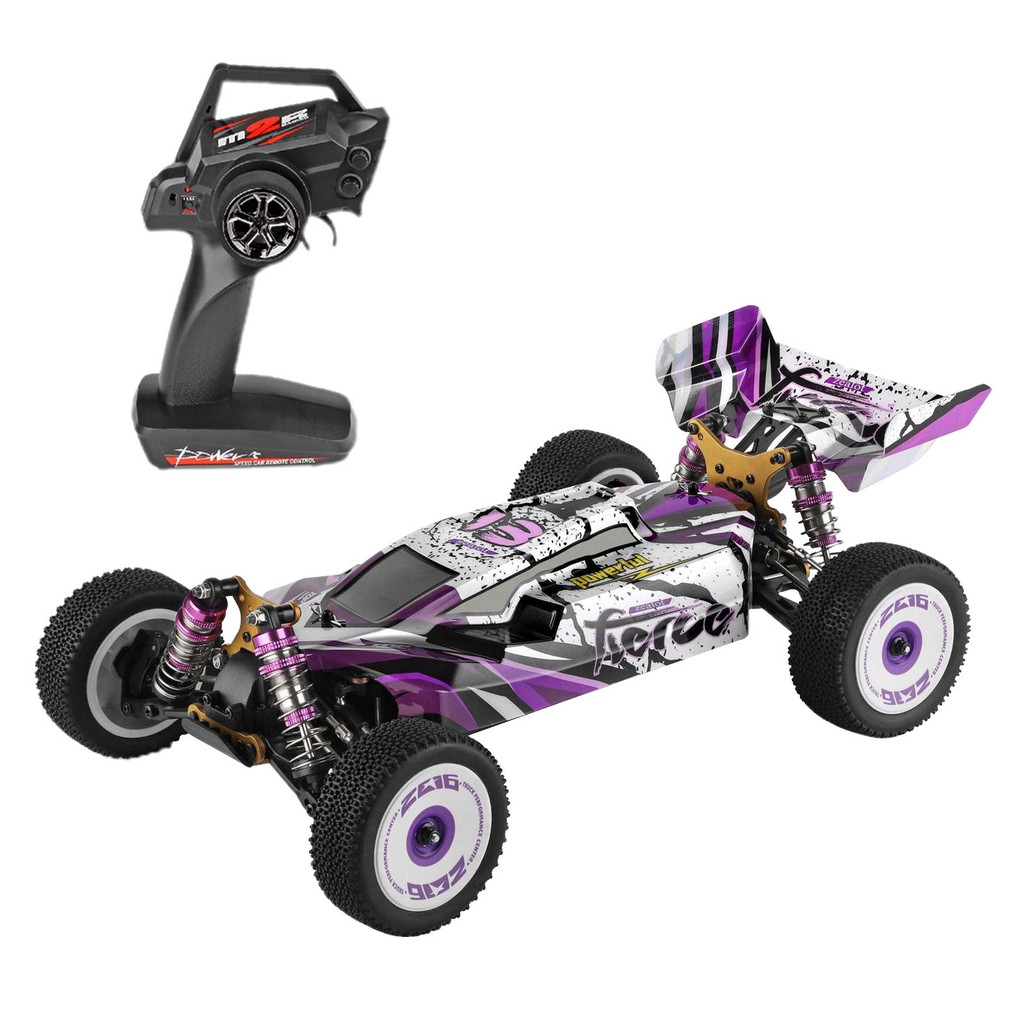 รถบังคับไฟฟ้า WLtoys 124019 ความเร็วสูง60กม./ชม. RTR ขนาด2.4G 1/12 4WD | Shopee Thailand