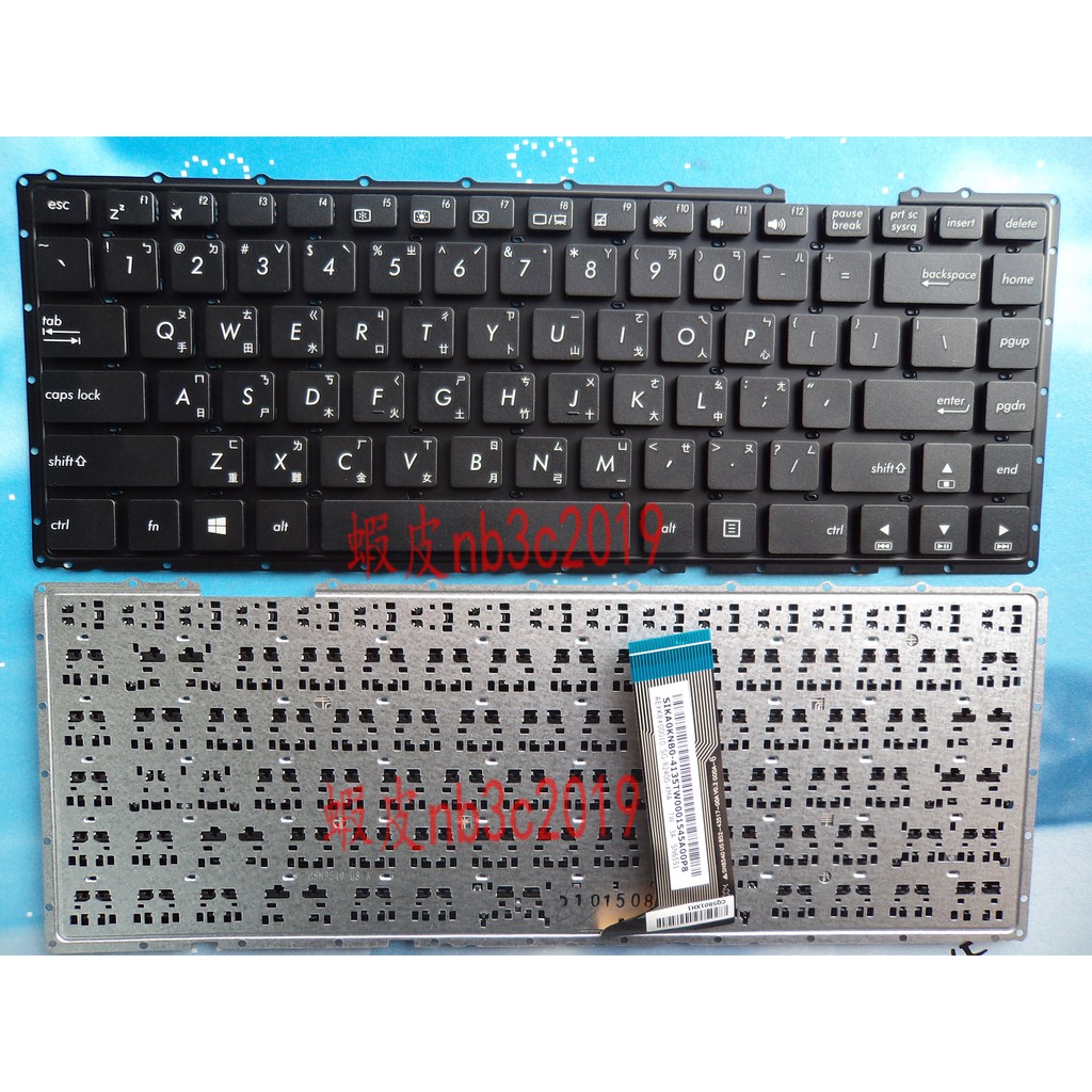 Asus ASUS X453S X453SA X453M X453MA X455LD X455LF แป้นพิมพ์โทรศัพท์แล็ป ...