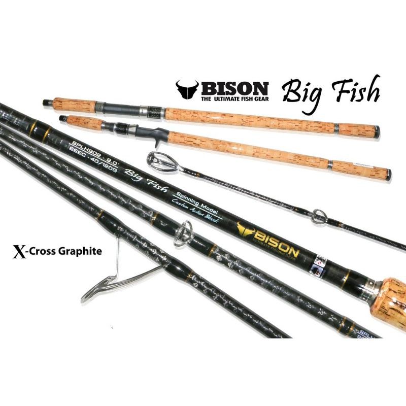 คัน BISON - BIG FISH คันตกปลาบ่อ หมายธรรมชาติ | Shopee Thailand
