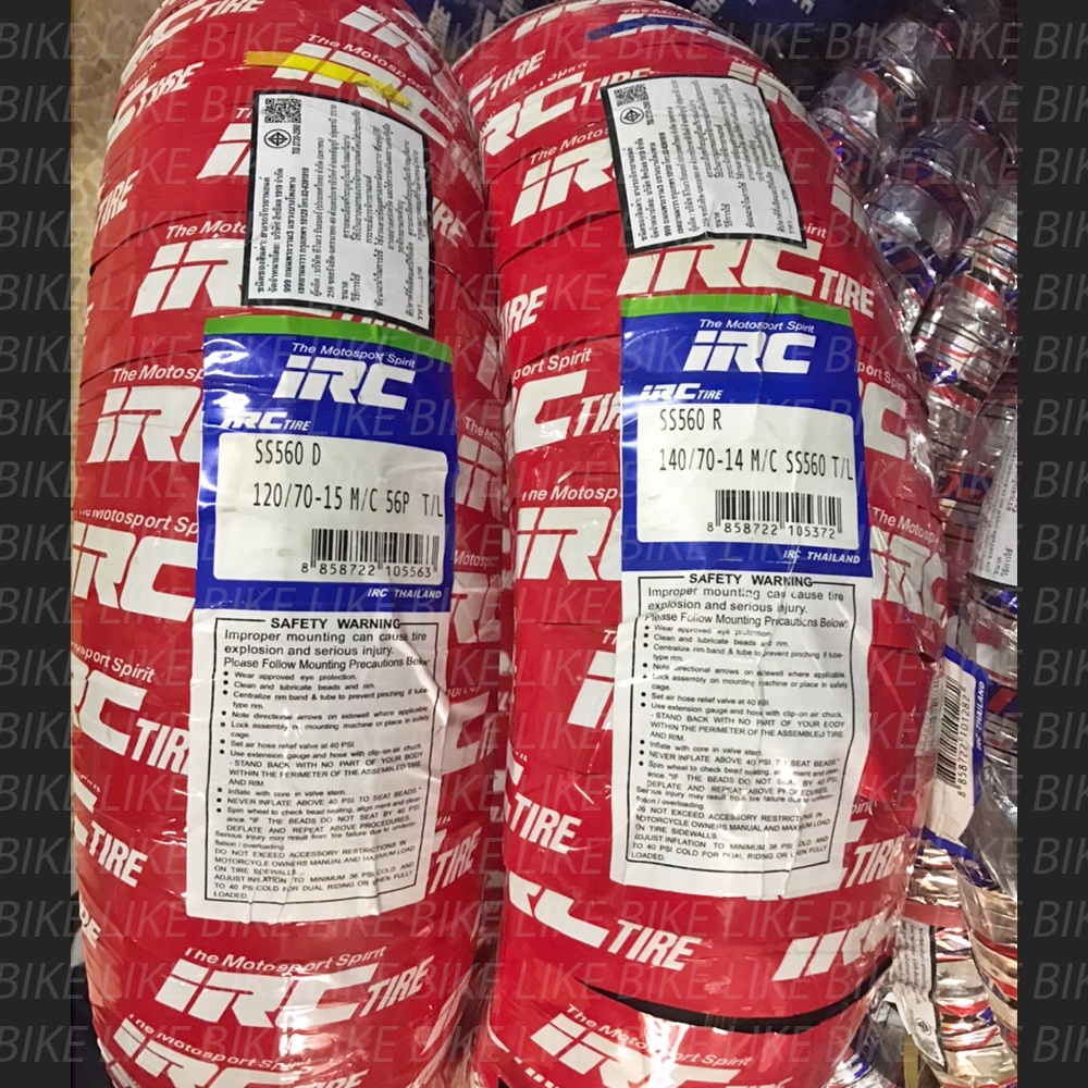 **เปิดร้านใหม่** ยาง IRC SS-560 สำหรับ PCX, FORZA, NEW FORZA, XMAX ขอบ 13 14 15 ยางรถมอเตอไซค์ ...