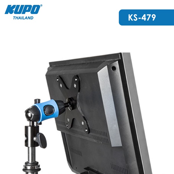 KUPO KS-479 Super Knuckle with Monitor Mount Kit ข้อต่ออเนกประสงค์ สำหรับเชื่อมต่อ Monitor บน ...