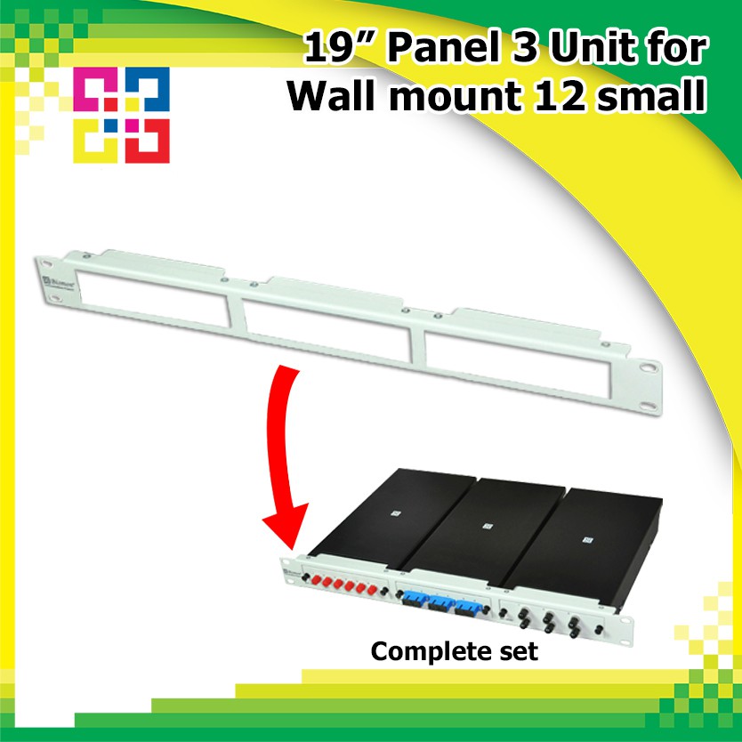 B1-AP31U-WM12 19” Panel 3 Unit for Wall mount 12 small - BISMON ...